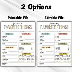 All About Me Questionnaire, Teacher Favorite Things Survey, Get to Know ...