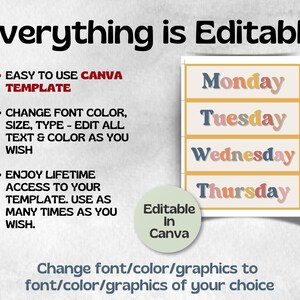 Classroom Flip Calendar, Back to School, Calendar Display, Calendar ...