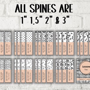 Editable Binder Covers and Spines I Printable Binder Cover I Homeschool ...