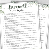 Farewell Party Games, Farewell Fact or Fiction, Farewell Party Games ...