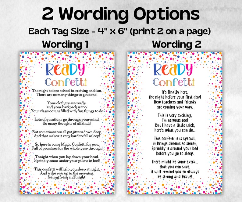 Jitter Glitter, Night Before School Child Preschool Present, Ready ...