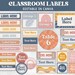 Classroom Organization Bundle, Flip Calendar, Desk Tags, Classroom ...