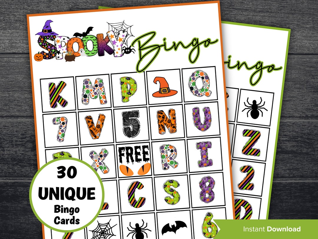 Halloween Bingo | Kids Halloween Activities | Halloween Classroom ...