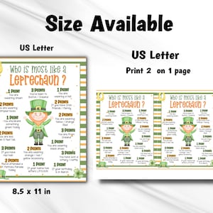 St Paddys Classroom Games, Leprechaun Name Game, St Patricks Day ...