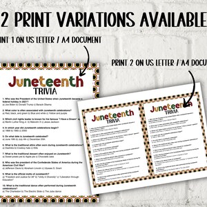 Juneteenth Games Bundle I Juneteenth Activities I African American ...
