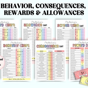 Daily Checklist | Command Center | School Routine | Behavior Chart ...