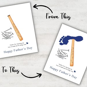 Fathers Day Handprint Art I Handprint Craft I Fathers Day Gift I First ...