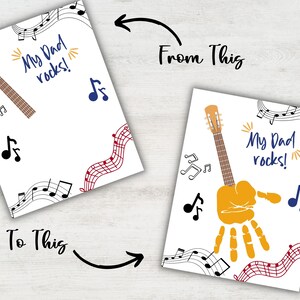 Fathers Day Handprint Art I Handprint Craft I Fathers Day Gift I First ...