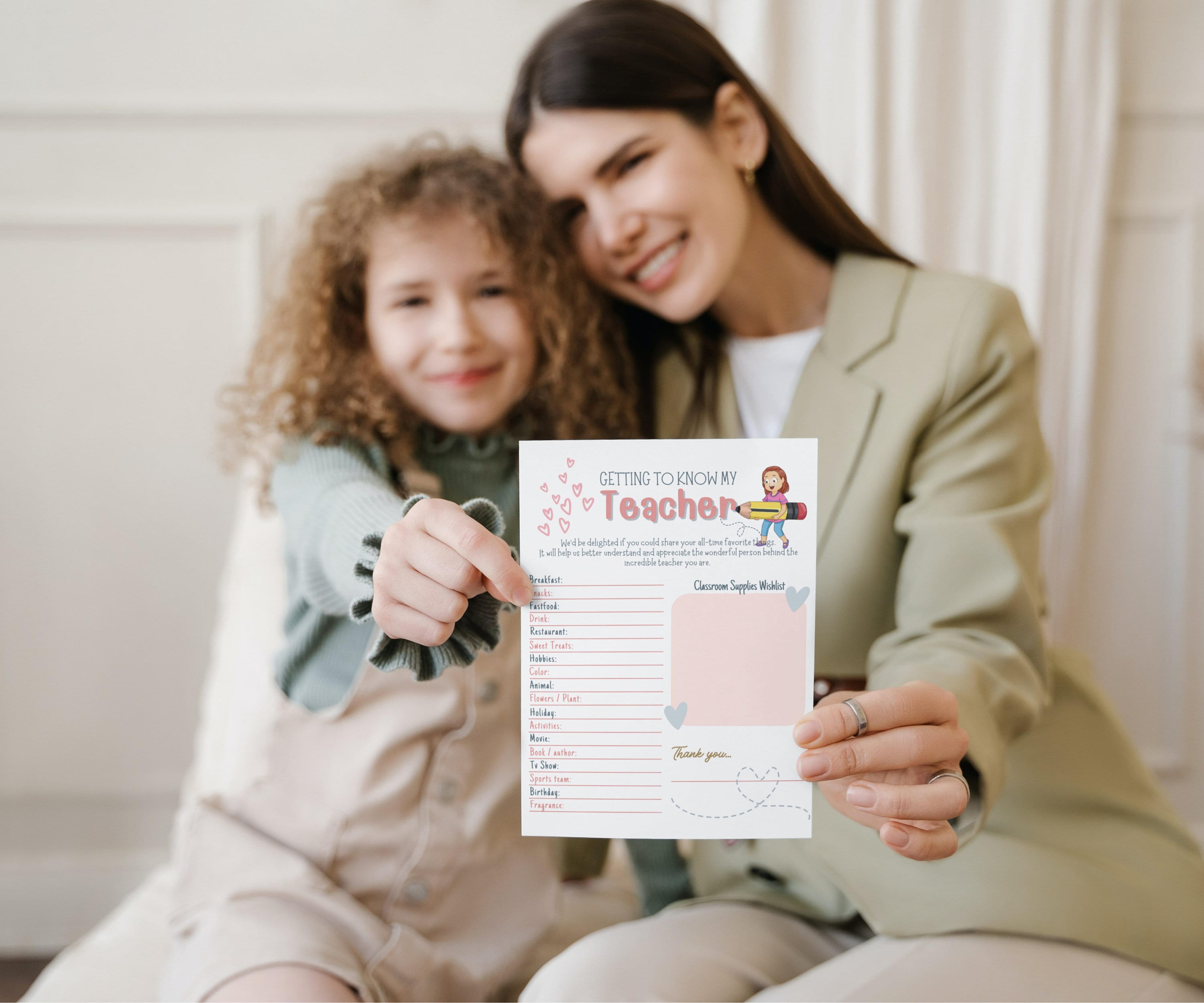 Get to Know My Teacher I All About My Teacher I Teacher - Etsy