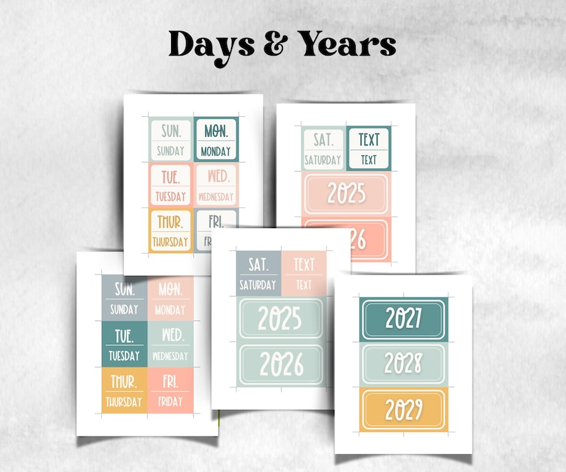 School Calendar, Editable Calendar Display, Classroom Calendar, Back to ...