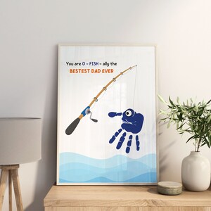 Fathers Day Handprint Art I Handprint Craft I Fathers Day Gift I First ...