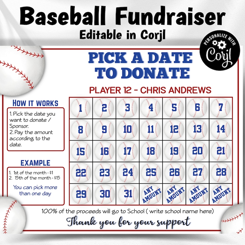 Charity Calendar - Etsy