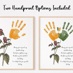 Mother's Day Handprint I Mother's Day Keepsake I Mother's Day Gift I ...