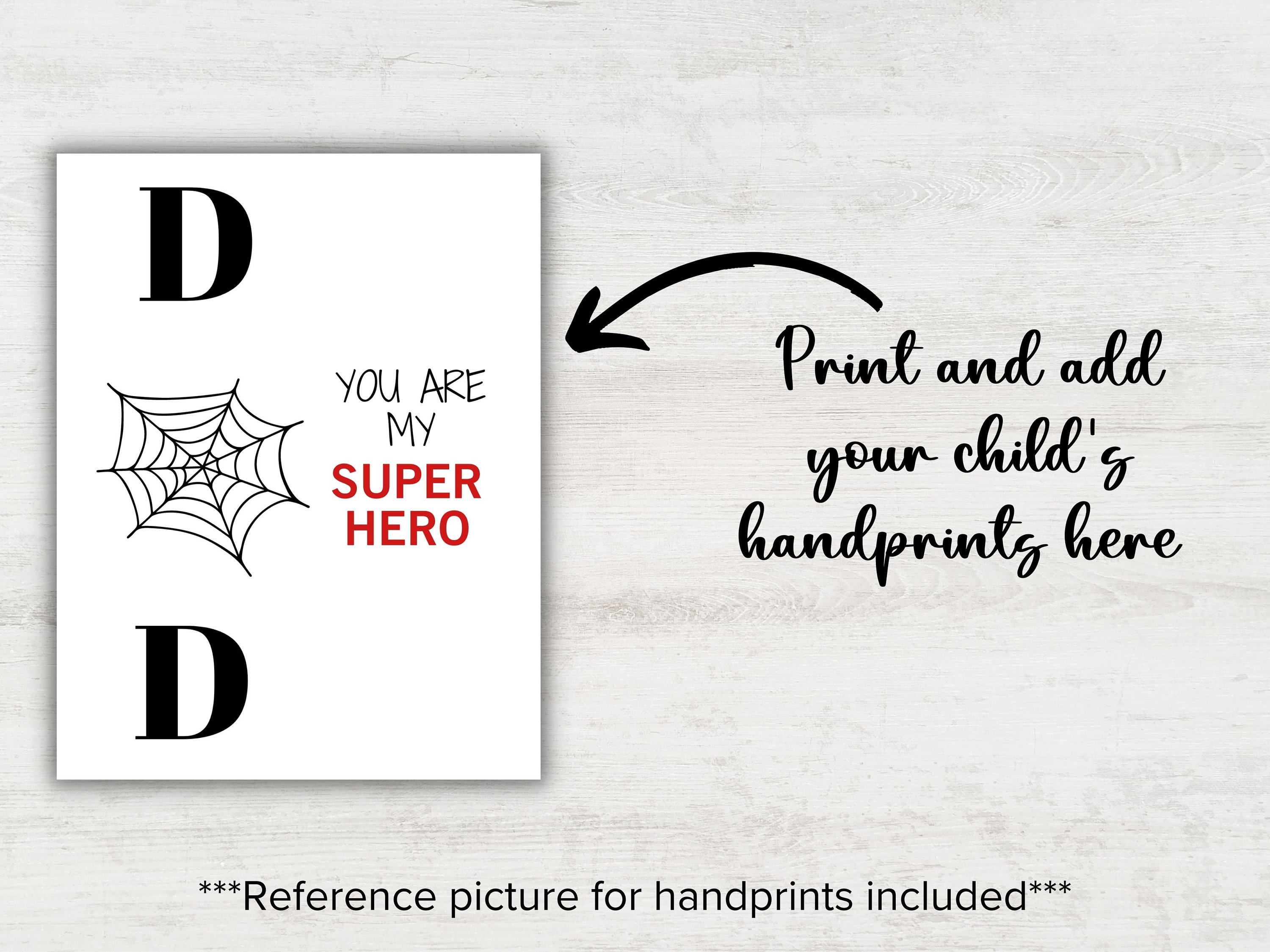 Fathers Day Handprint Art I Handprint Craft I Fathers Day Gift I First ...