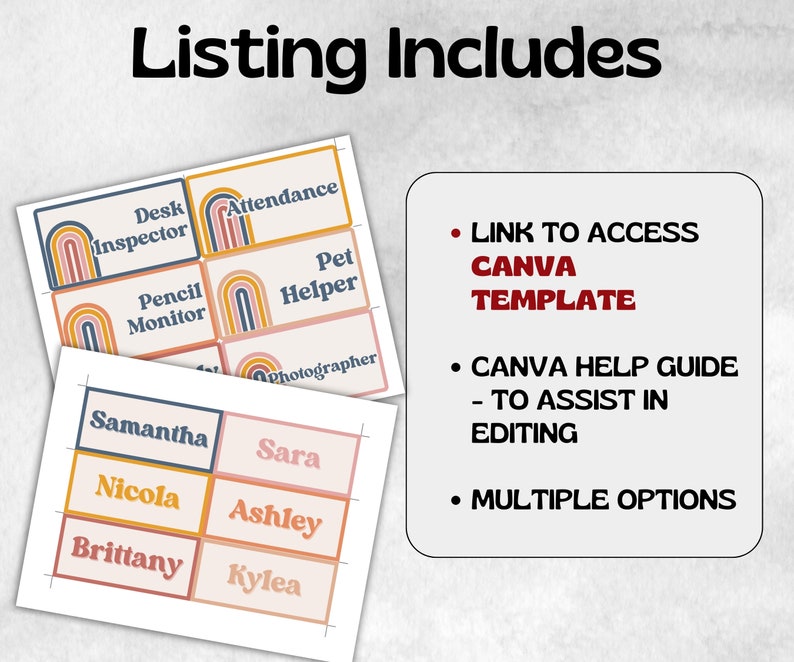 Classroom Editable Jobs Chart, Teacher Resources, Kindergarten ...