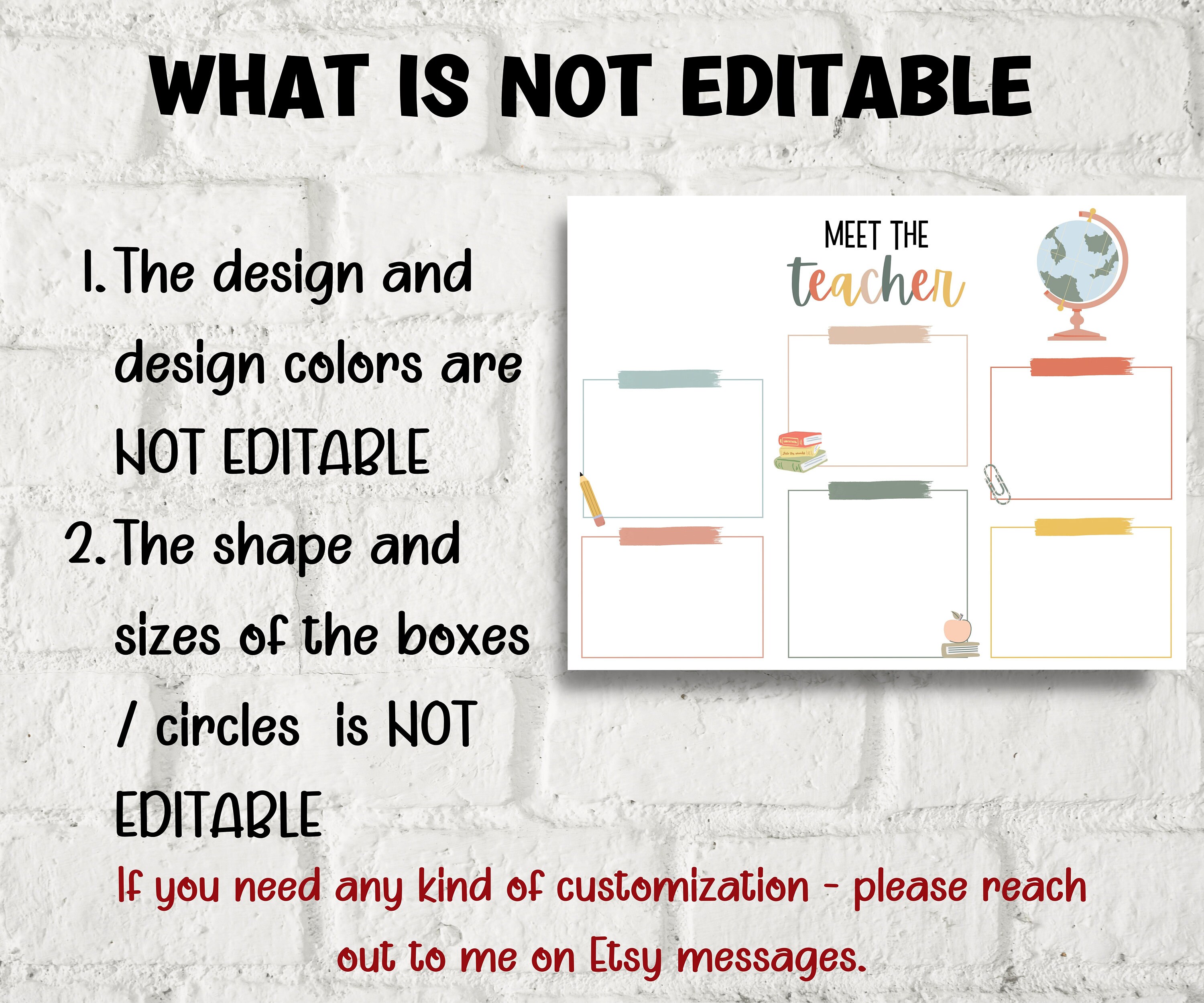 Meet the Teacher Editable I I Meet the Teacher Trifold Brochure I ...