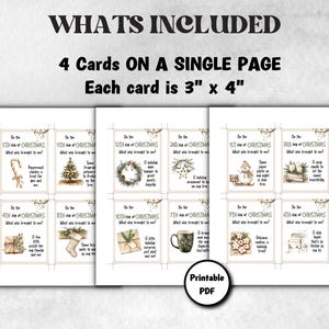 12 Days of Christmas Gift Tags, Printable Holiday Tags for Teachers ...