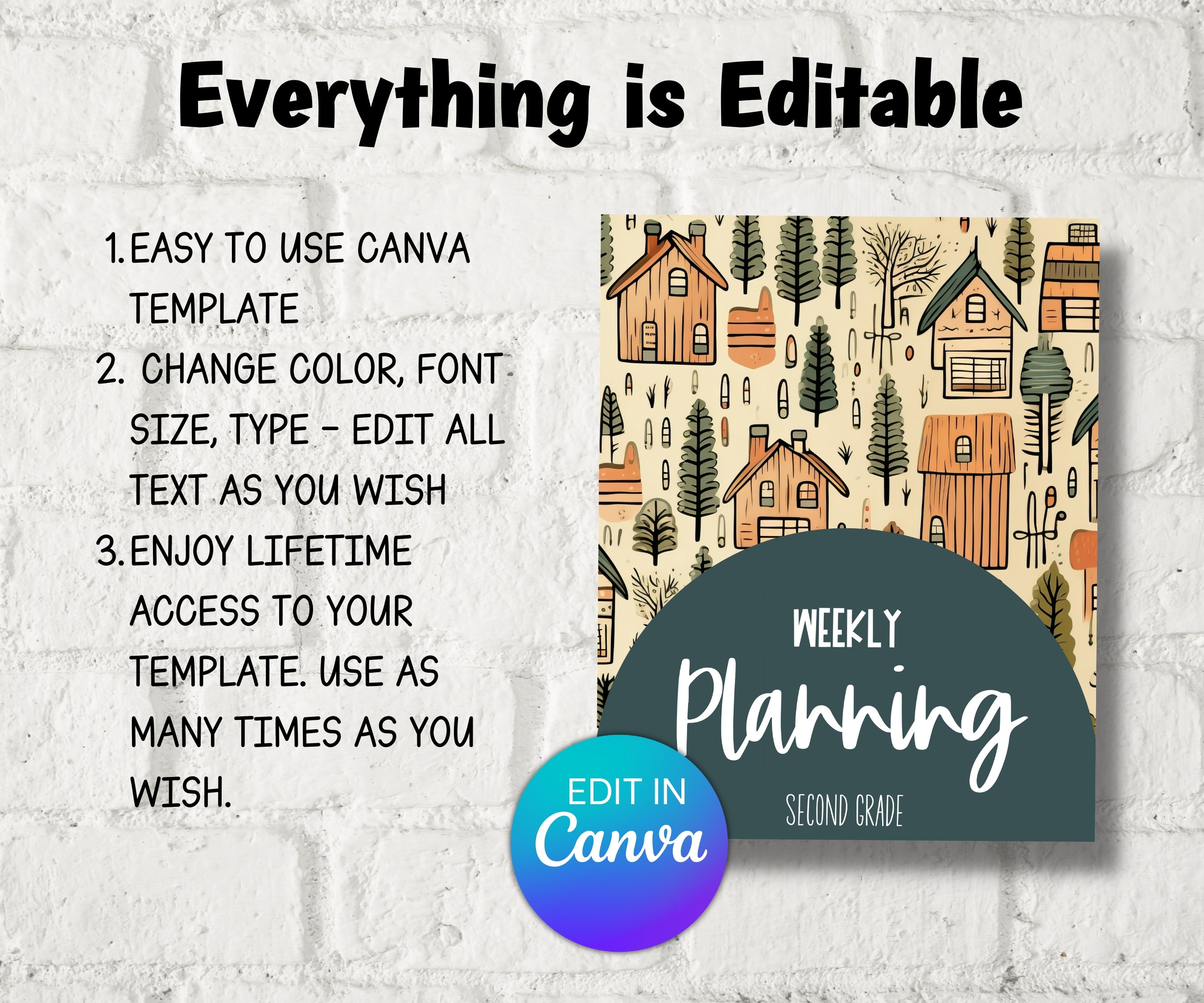 Rustic School Binder | Printable Binder Covers | Teacher Binder ...