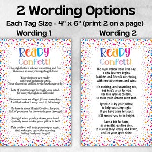 Jitter Glitter, Night Before School Child Preschool Present, Ready ...