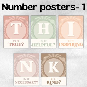 Think Before You, Classroom Think Posters, Therapy Office Decor, School ...