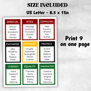 Kwanzaa Taboo Forbidden Game, African American Kids Adults Party ...