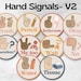 Hand Signals Display, Classroom Decor Posters, Hand Signals Posters ...