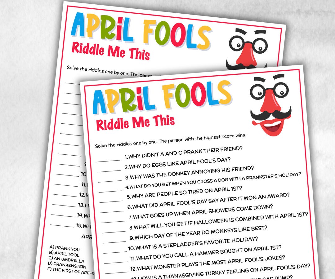 April Fool Riddles Jokes, Summer Birthday, Pool Party, Beach Party ...