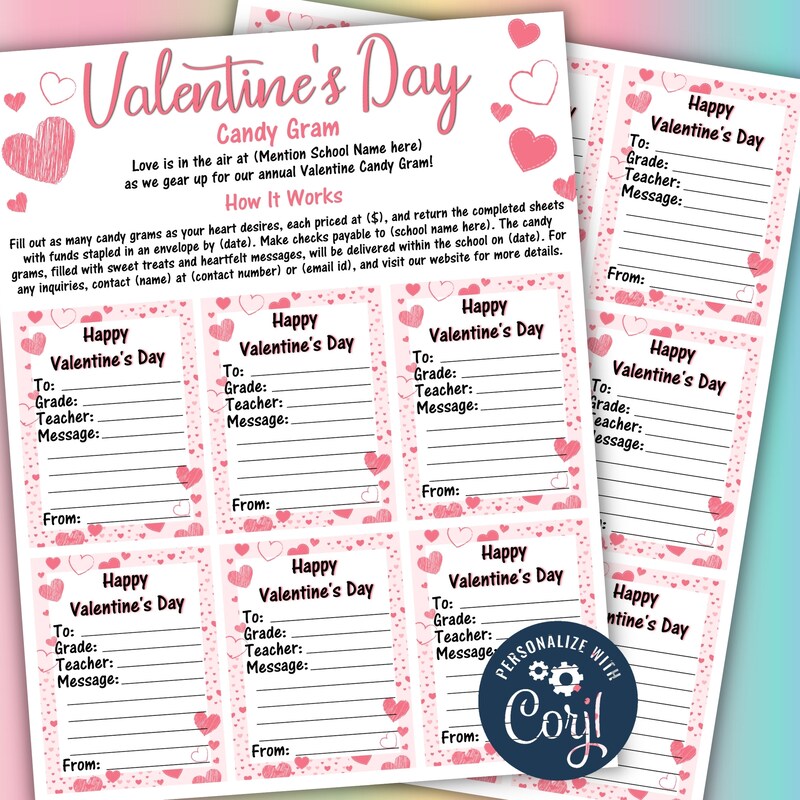 Candy Gram Poster - Etsy