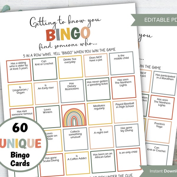 Get to Know Me - Etsy