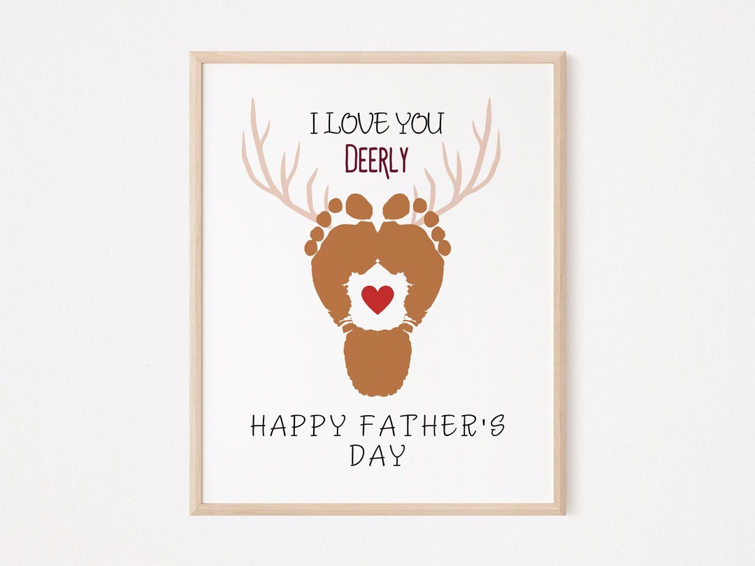 Fathers Day Handprint Art I Handprint Craft I Fathers Day Gift I First ...