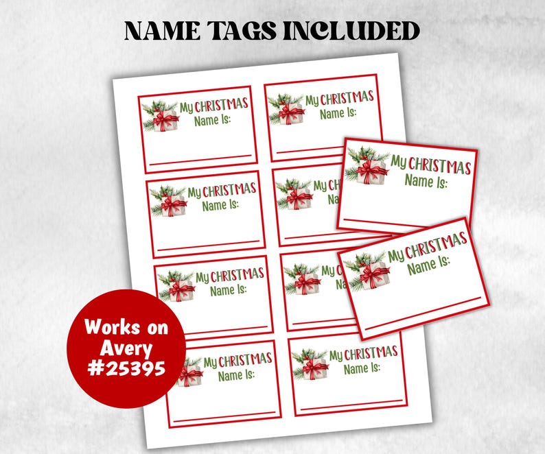 Christmas Name Tag, Christmas Name Board Sign, Name Generator, Xmas ...