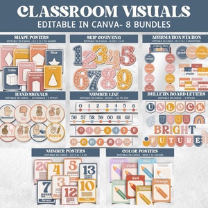 Classroom Decor, Boho Decor Themes, Bulletin Board, Homeschool Decor ...