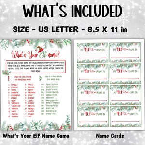 What's Your Elf Name, Elf Name Board Sign, Elf Name Generator ...