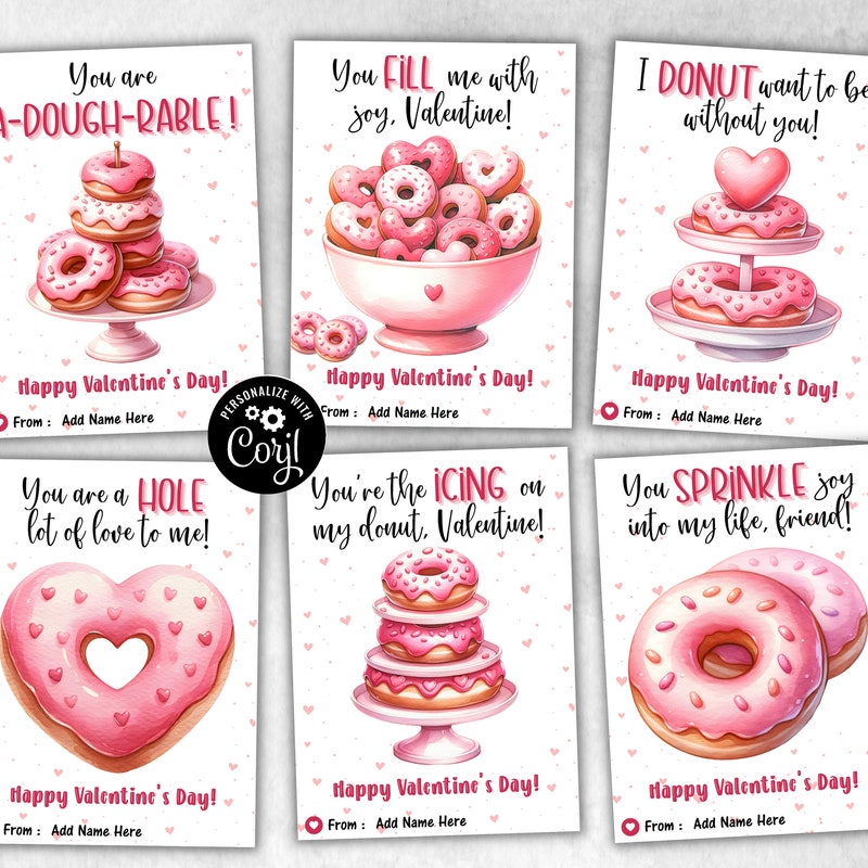 Donut Card - Etsy