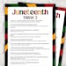 Juneteenth Trivia Bundle I Juneteenth Activities I African American ...