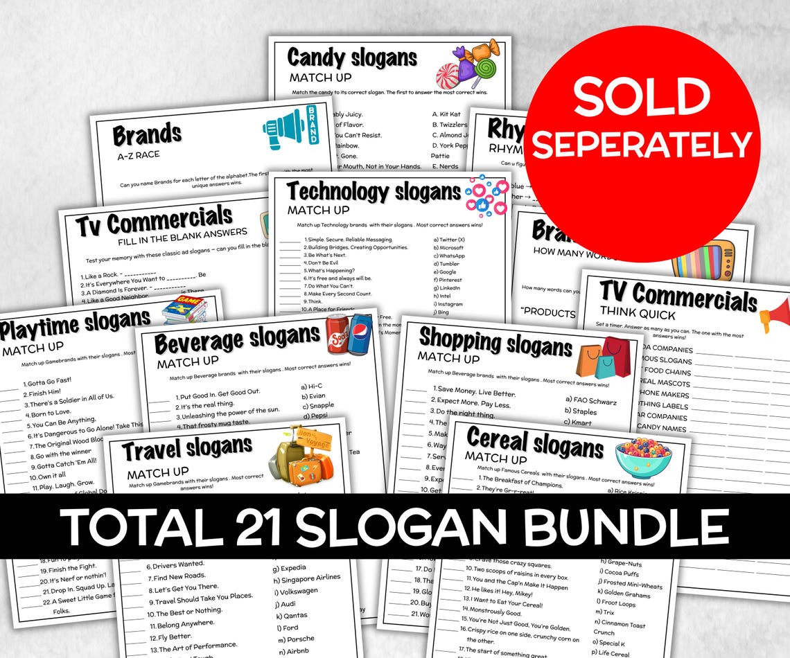 Candy Slogans Trivia, TV Commercial Quiz, Cereal Slogan, Pop Culture ...