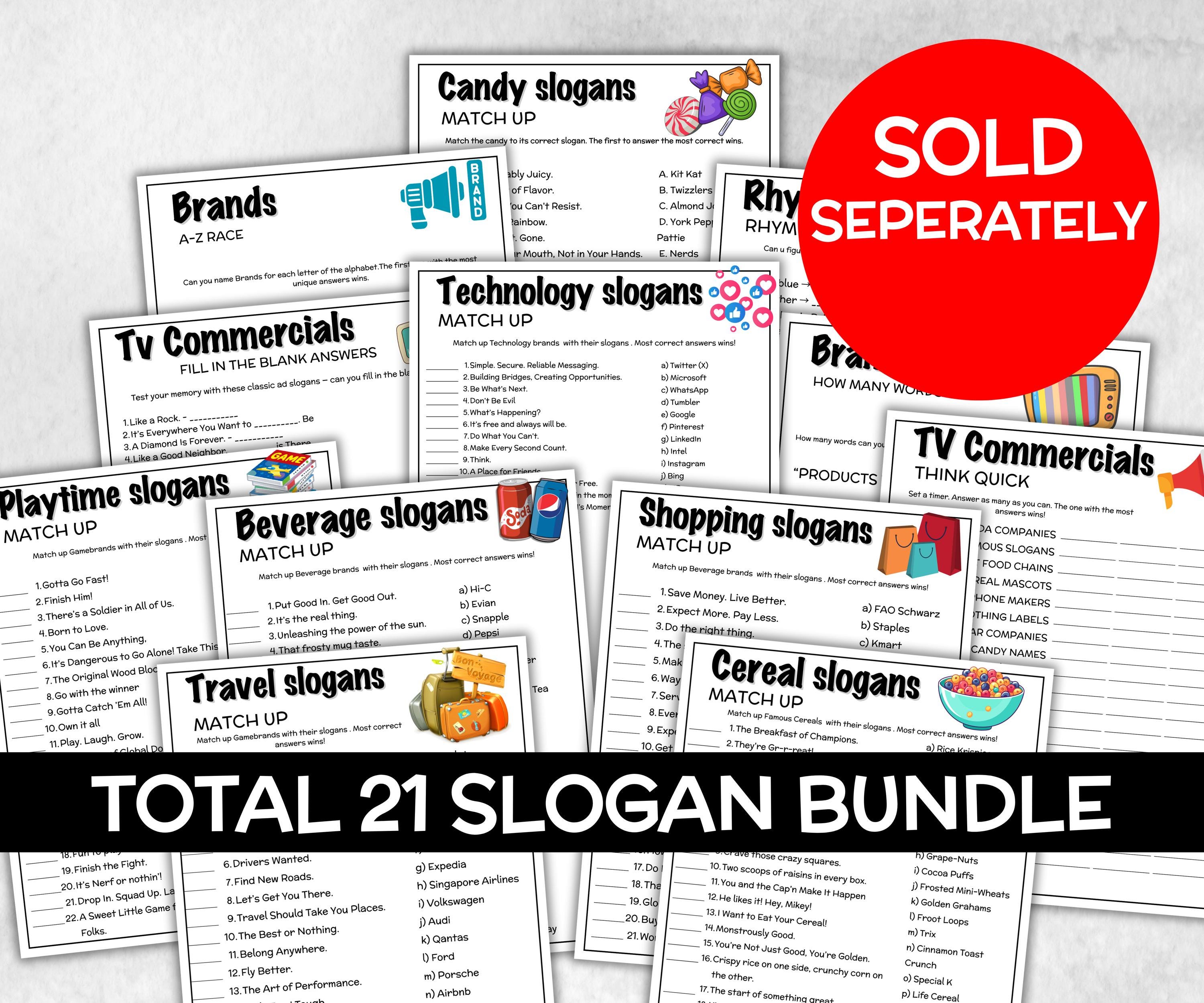 Candy Slogans Trivia, TV Commercial Quiz, Cereal Slogan, Pop Culture ...