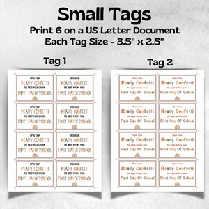 First Day of School Gift, Back to School Gift, Night Before School ...