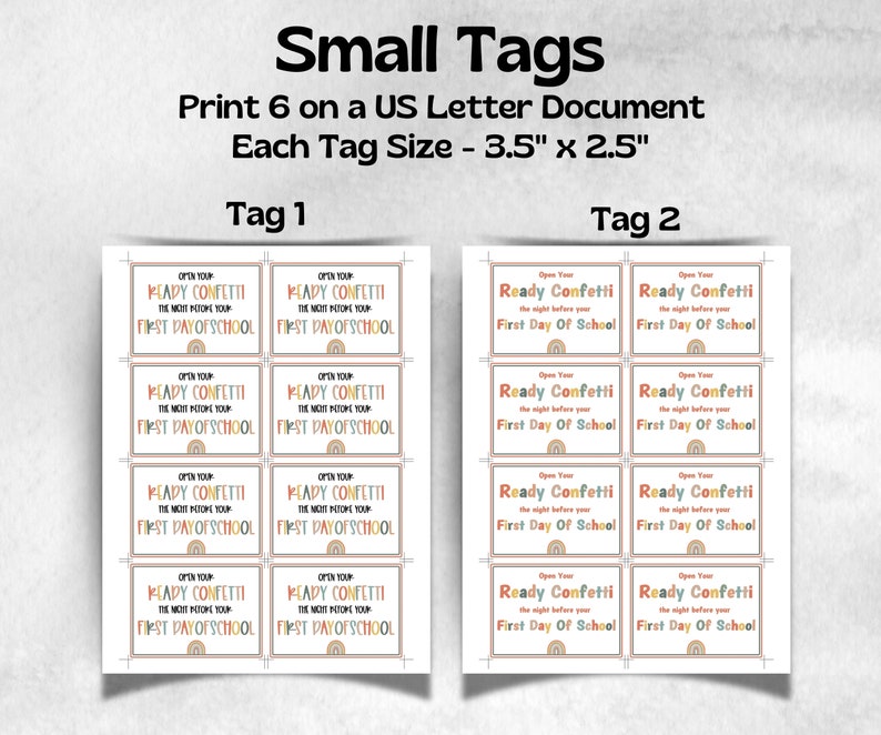 First Day of School Gift, Back to School Gift, Night Before School ...