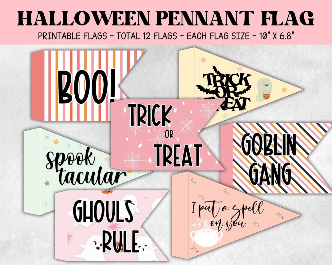 Hey Boo Halloween Flag, Child Play Wand, Halloween Photo Prop ...