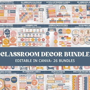 Classroom Decor, Boho Decor Themes, Bulletin Board, Homeschool Decor ...