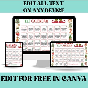 Christmas Elf Countdown, Christmas Activities, Kids Advent Calendar ...