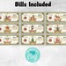 Editable Christmas Bucks, Ready to Print Christmas Play Money, North ...