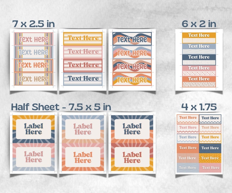 Editable Classroom Label, Teacher Organization Theme, Back to School ...