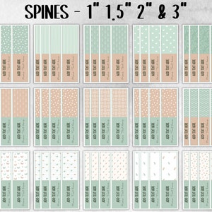 Pastel Boho Student Binder Cover I Classroom Printables I Teacher ...