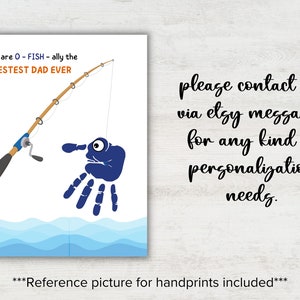 Fathers Day Handprint Art I Handprint Craft I Fathers Day Gift I First ...