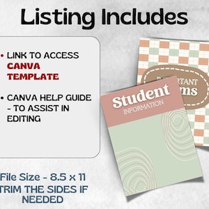 Classroom Teacher Binders and Folder Covers, Editable Binder Covers and ...