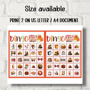 Printable Mix and Mingle Thanksgiving Bingo, Thanksgiving Dinner Game ...