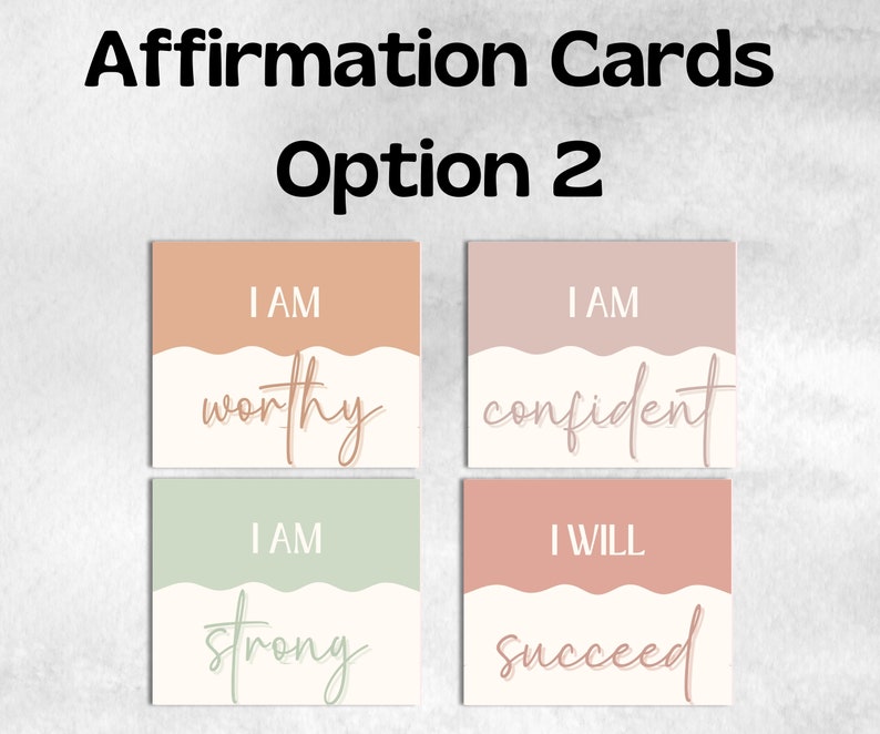 Class Student Affirmation Decor, Affirmation Station, Mirror Display ...