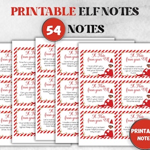 Printable Elf Note, Printable Christmas Activities, Note From Your Elf ...